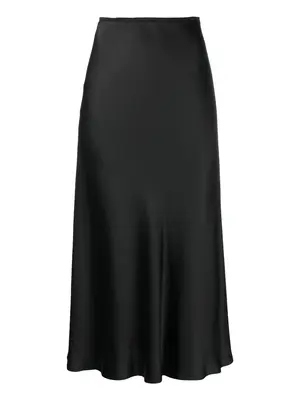 MAISON MARGIELA Maison Margiela Bias-Cut Satin Midi Skirt