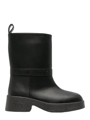 Stella McCartney - Stella McCartney Debossed-Logo Boots