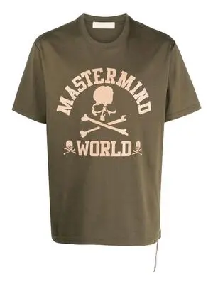 MASTERMIND WORLD Logo-print T-shirt - Green