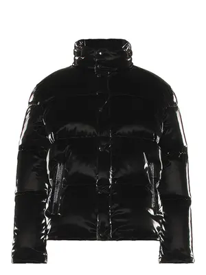 Saint Laurent Doudoune Oversize Jacket - Noir