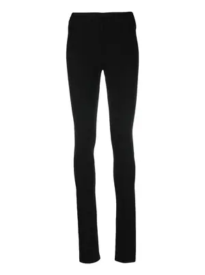 Rick Owens Amber Jersey-knit Leggings - Black