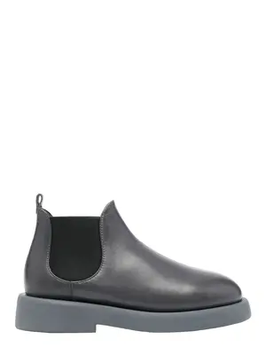 Marsèll Gommello Leather Ankle Boots - Grey