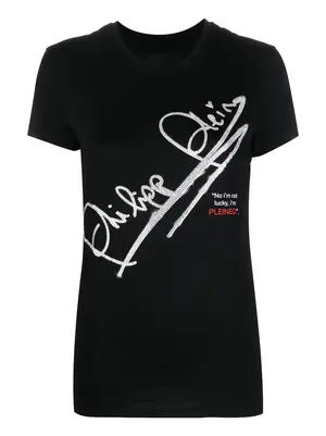 Philipp Plein Ss Signature T-shirt - Black
