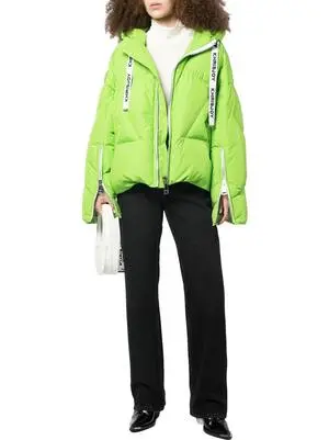 Khrisjoy Iconic Hooded Puffer Jacket - Green