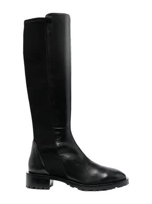 STUART WEITZMAN Panelled Knee-length Boots - Black