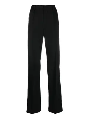 Saint Laurent High-waisted Trousers - Black