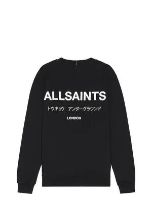 ALLSAINTS Underground Crew - Jet Black