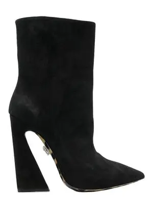 Philipp Plein Leopard-sole Ankle Boots - Black