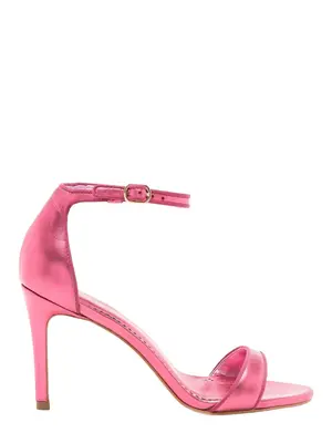 STUDIO CHOFAKIAN Joy Metallic 95mm Sandals - Pink