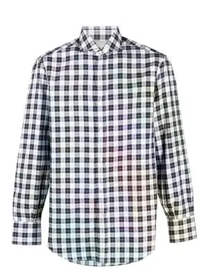 BRUNELLO CUCINELLI Check-print Shirt
