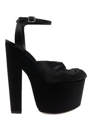 Giambattista Valli Cut-out Platform Heels - Black