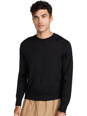 NILI LOTAN Cory Crewneck Sweater - Black