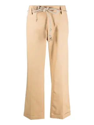 MAISON JEJIA Straight-leg Trousers - Neutrals