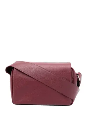 STUDIO CHOFAKIAN Leather Crossbody Bag - Red