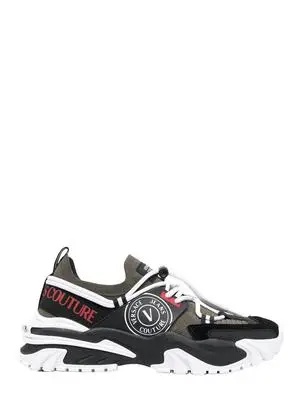 Versace Multi-panel Lace-up Sneakers - Green