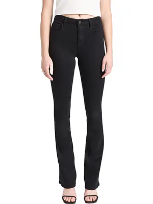 L'Agence Selma Boot-cut Jeans - Noir