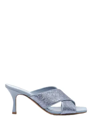 BROOKLYN BANDIT Romi Strass Sandals - Blue