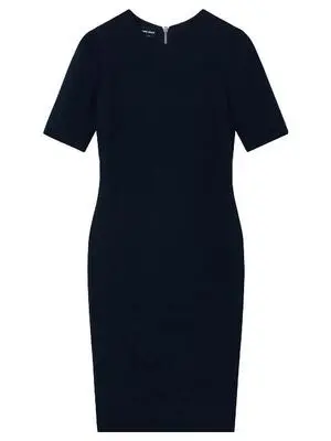 Giorgio Armani Silk Tube Dress - Blue / Navy