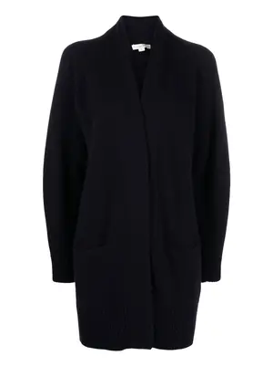 Vince Open-front Cashmere Cardigan - Blue
