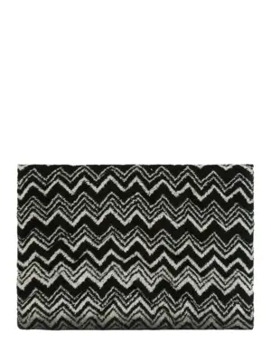 Missoni Zigzag-print Document Holder - Black