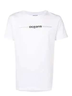 OSKLEN Logo Print T-shirt - White