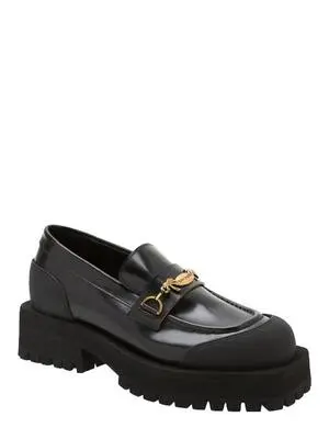 Palm Angels Lug-sole Loafer - Black No Color