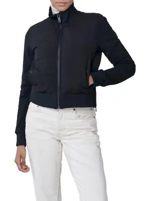 THE RECYCLED PLANET COMPANY Nina Hybrid Puffer Jacket - Black