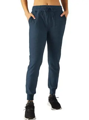 Beyond Yoga Commuter Space Dye Midi Joggers - Nocturnal Navy