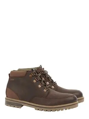 Barbour Barbour Fenton Moc Toe Boots Mocha