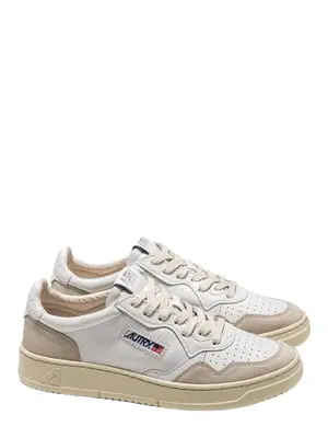 AUTRY AUTRY Medalist Low Top Sneakers White/beige