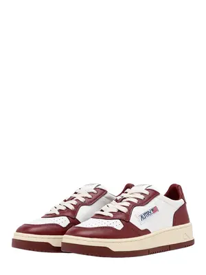 AUTRY AUTRY Medalist Low Top Sneakers Wht/syrah