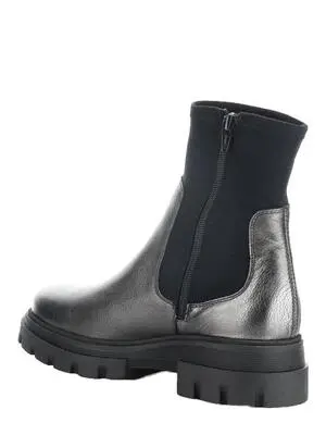 BOS. & CO. Bos. & Co. Five Waterproof Chelsea Boot Steel/ Black