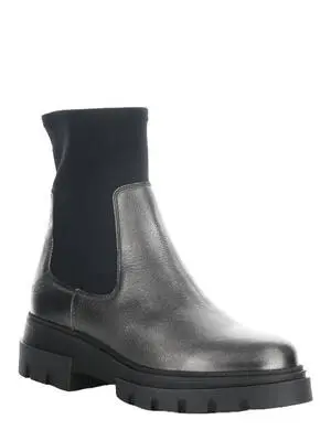 BOS. & CO. Bos. & Co. Five Waterproof Chelsea Boot Steel/black Vetro/trico