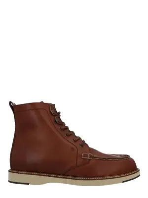 TOD'S Leather Ankle Boots - Brown