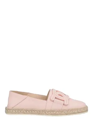TOD'S TOD'S Leather Espadrilles Pink