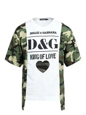 Dolce & Gabbana T-shirt Size Cotton, Polyester - White