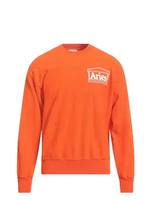 Aries ARIES Cotton Sweatshirt Orange