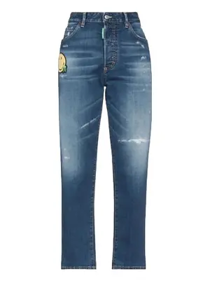 DSQUARED2 DSQUARED2 High-Waisted Straight-Leg Jeans
