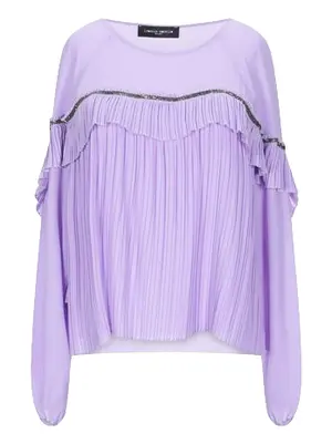 FRANKIE MORELLO FRANKIE MORELLO Ruched Top Light Purple