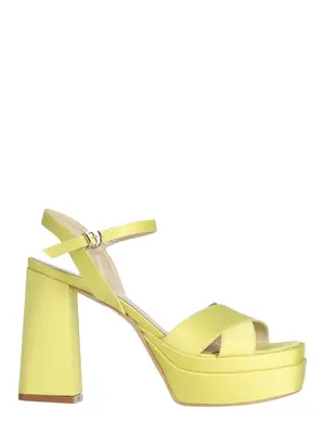 NILA & NILA NILA & NILA Ankle Strap Sandals Acid Green