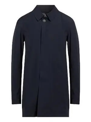 Herno Overcoat & Trench Coat - Navy Blue