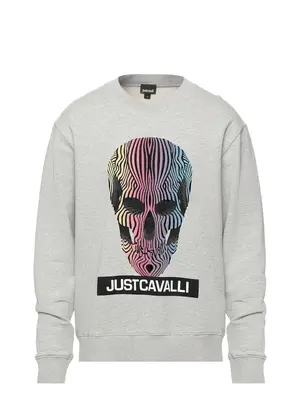 Just Cavalli JUST CAVALLI Fleece Sweatshirt Light Grey