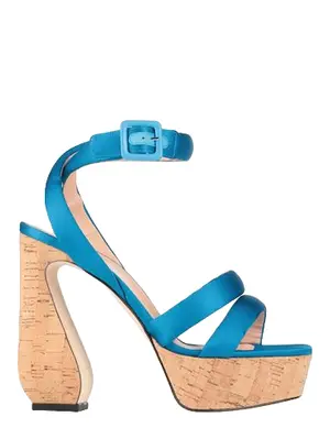 SERGIO ROSSI Sandals Blue