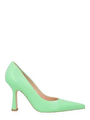 LIU •JO Leonie Hanne X Leather Pumps - Green