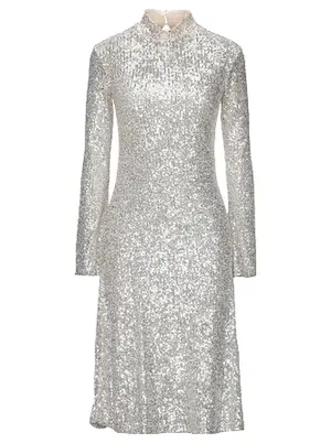 L' AUTRE CHOSE Sequined Tulle Midi Dress