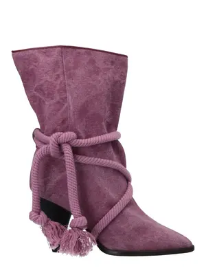 Isabel Marant Ankle Boots Mauve