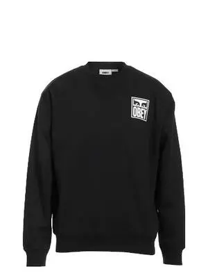 Obey Sweatshirt With Logo - Black