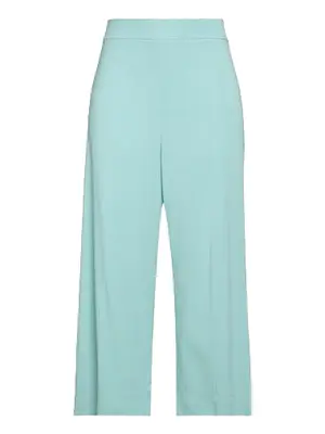 CLIPS Wide Leg High Waisted Trousers Blue