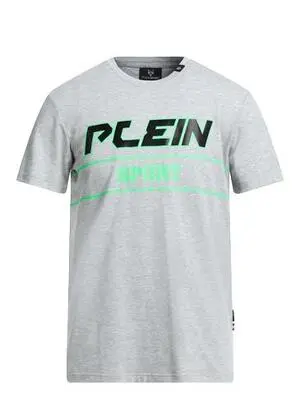 PLEIN SPORT T-shirt Size Cotton, Elastane - Grey