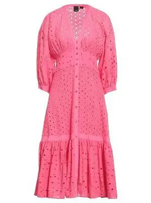 Pinko Midi Shirt Dress Pink